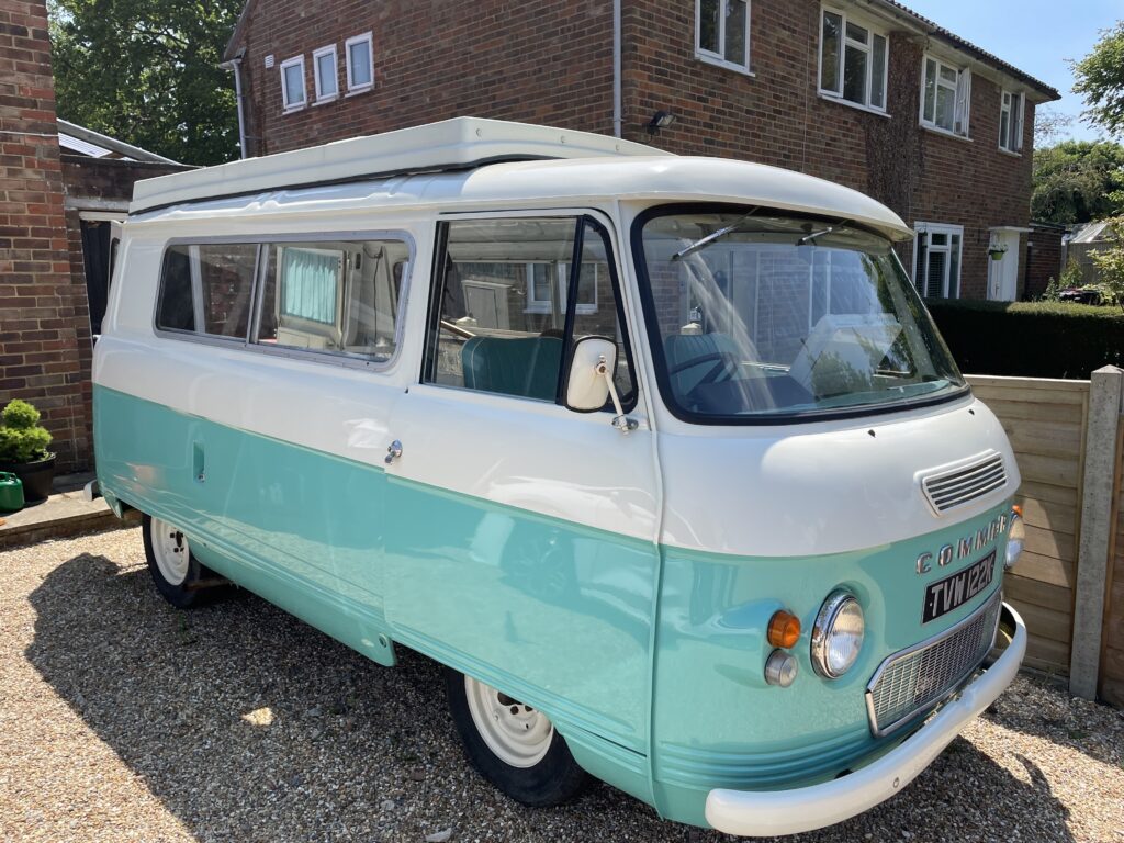 Commer PB AutoSleeper - bodywork fully restored back to factory ...