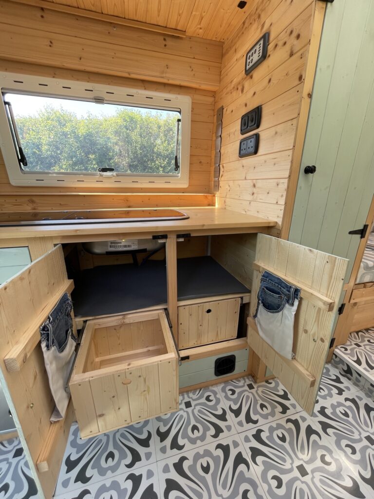 Beautiful Rustic Campervan Conversion | Quirky Campers