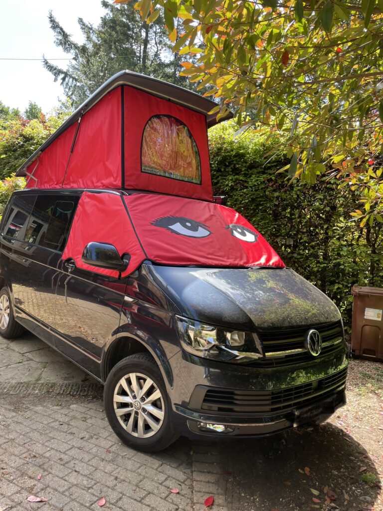 VW Transporter Combi conversion Stunning in Starlight Blue! | Quirky ...