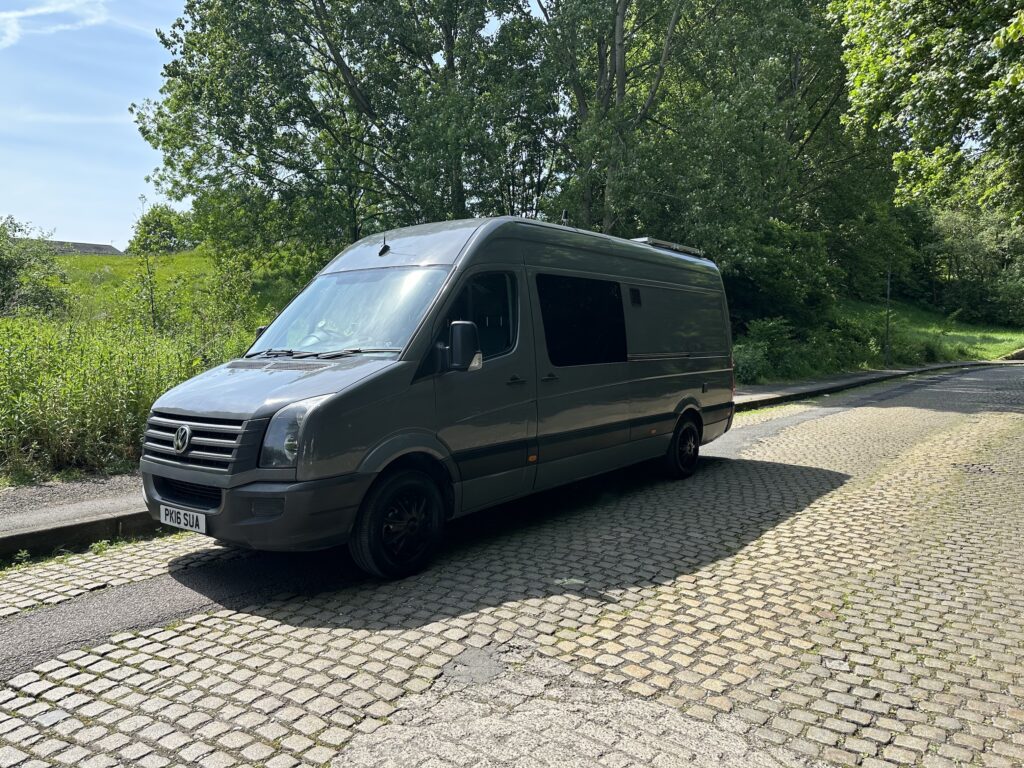 VW Crafter Pure Grey Camper Conversion | Quirky Campers