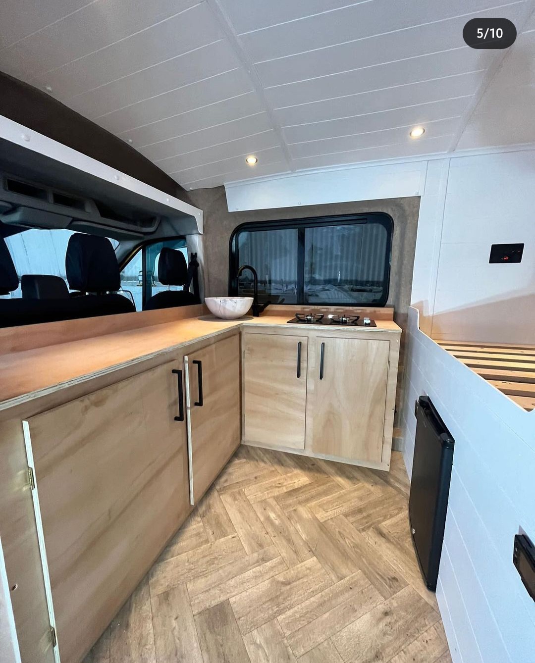 Ford Transit MWB Campervan - Yellow | Quirky Campers