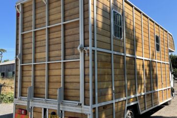 Unique Timber Clad Partially Converted Lorry For Sale. | Quirky Campers