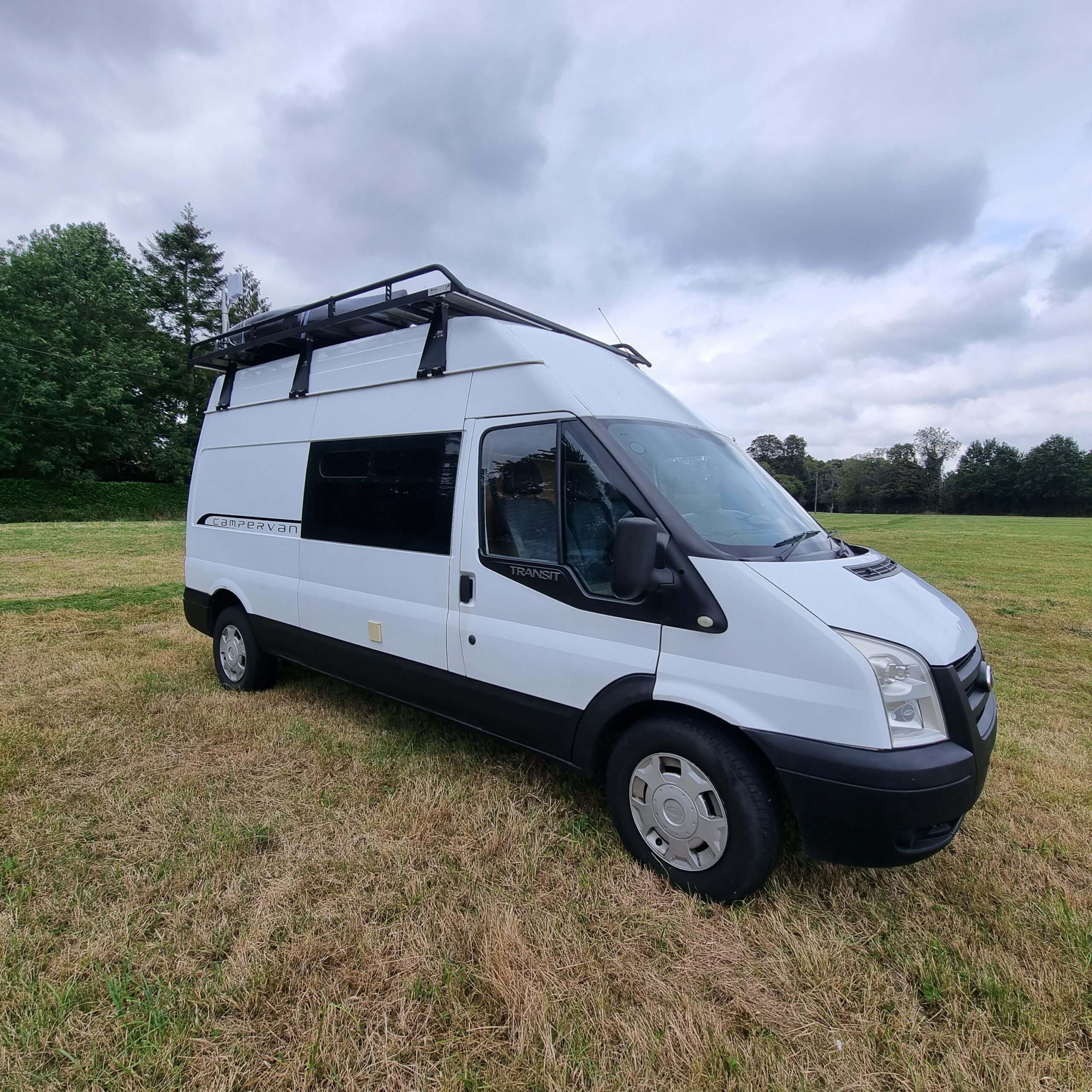 Off grid camper. long wheelbase, high top. Ford transit. Open to offers ...