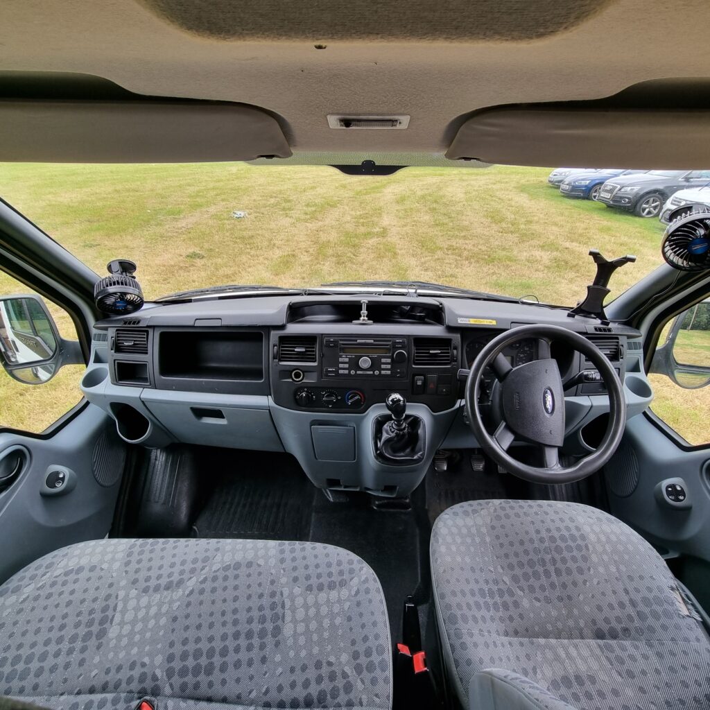 Off grid camper. long wheelbase, high top. Ford transit. Open to offers ...