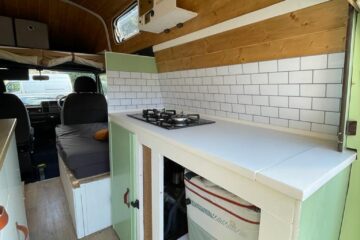 Interior Custom converted Talbot Express Camelot 1990 | Quirky Campers