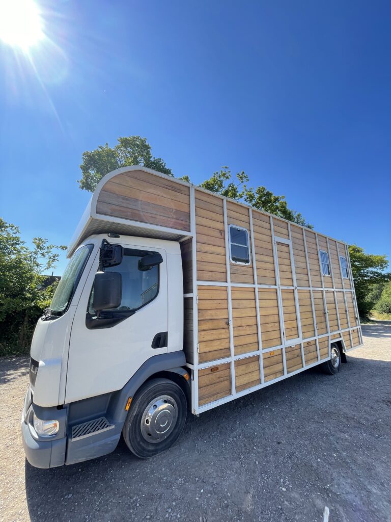 Unique Timber Clad Partially Converted Lorry For Sale. | Quirky Campers