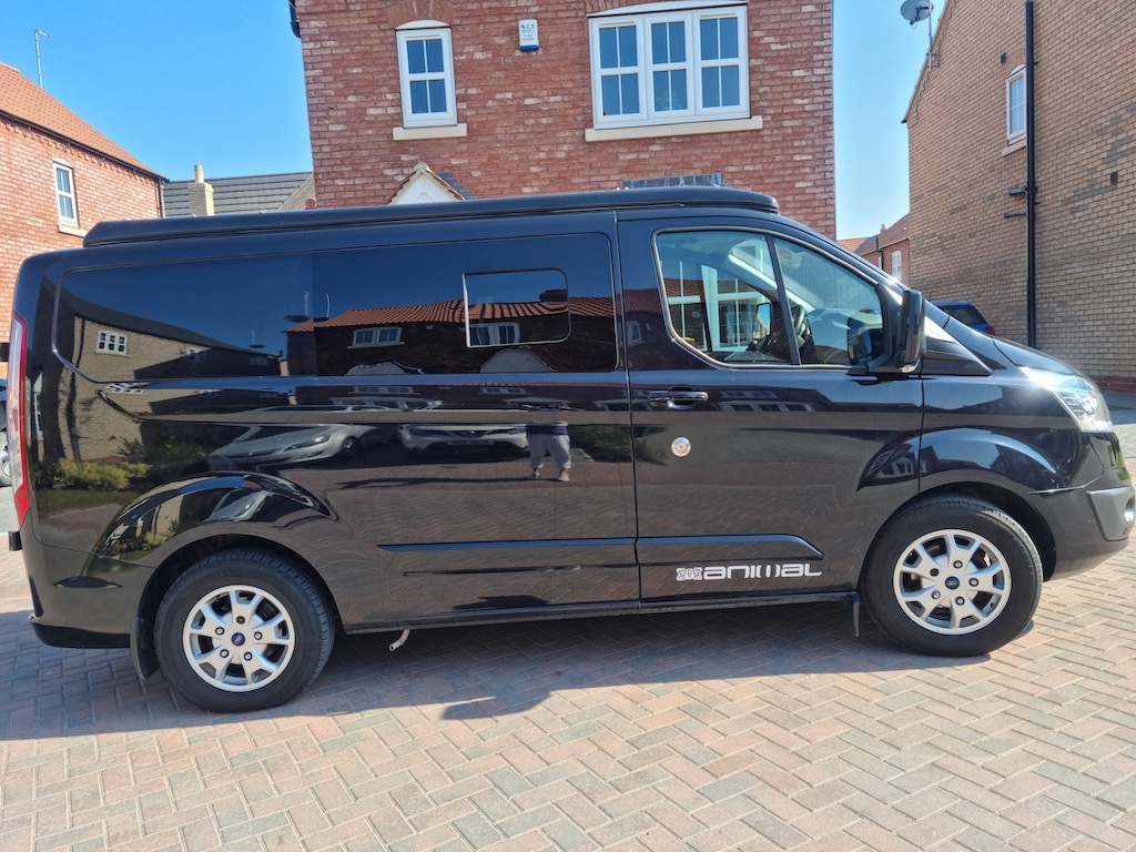 For Sale Black Ford Custom Transit Camper-van 2.2, 270 LTD E-Tech 2015 ...