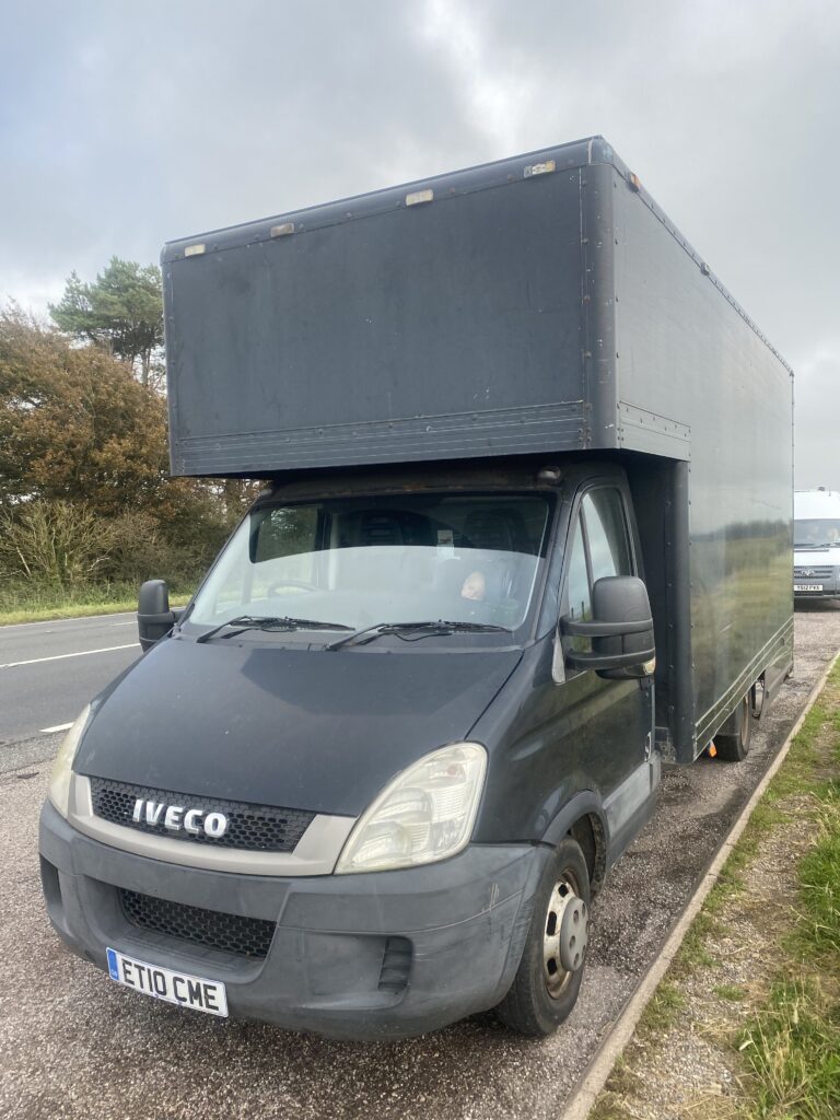 Nearly finished luton conversion with lots of extras. | Quirky Campers
