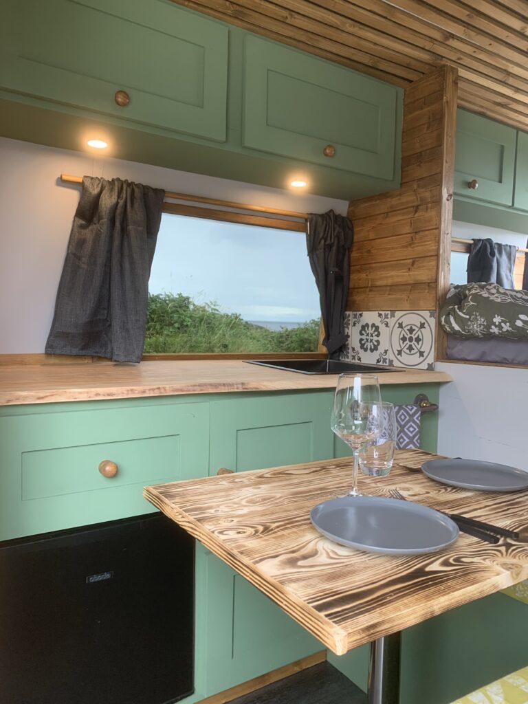 BEAUTIFUL BESPOKE BUILT CAMPER, HOME FROM HOME. | Quirky Campers