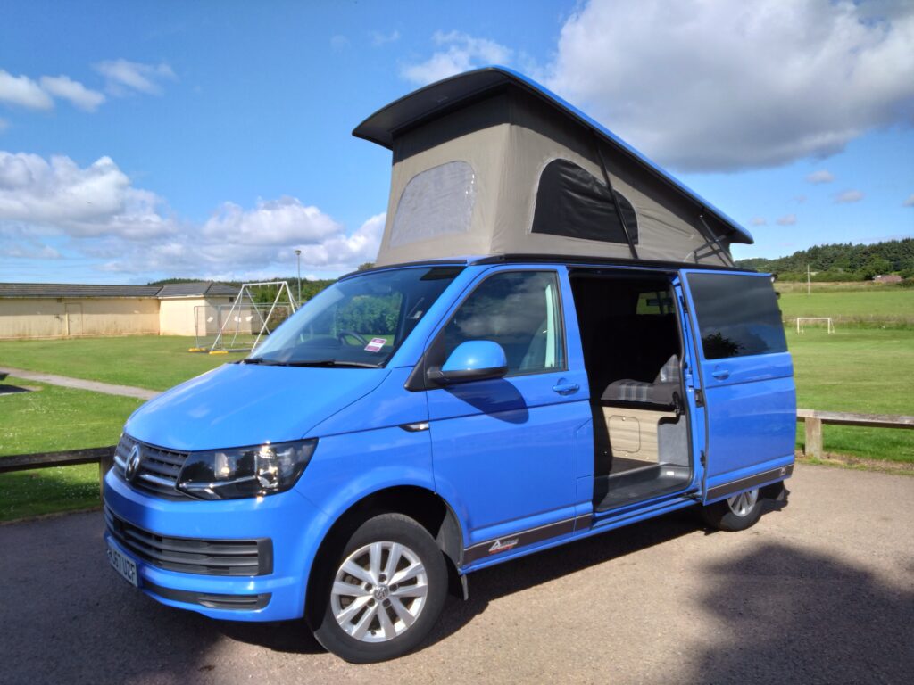 VW Transporter T6 "Blue Meanie" | Quirky Campers