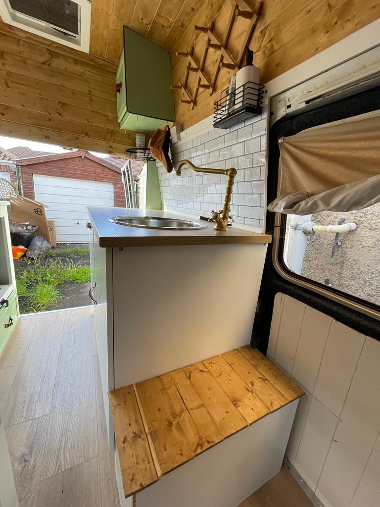 Interior Custom converted Talbot Express Camelot 1990 | Quirky Campers