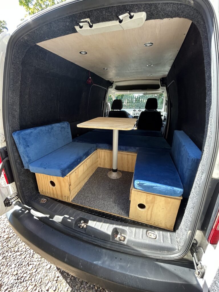 VW Caddy Maxi - Versatile Weekend camper W/ Removable bed. | Quirky Campers