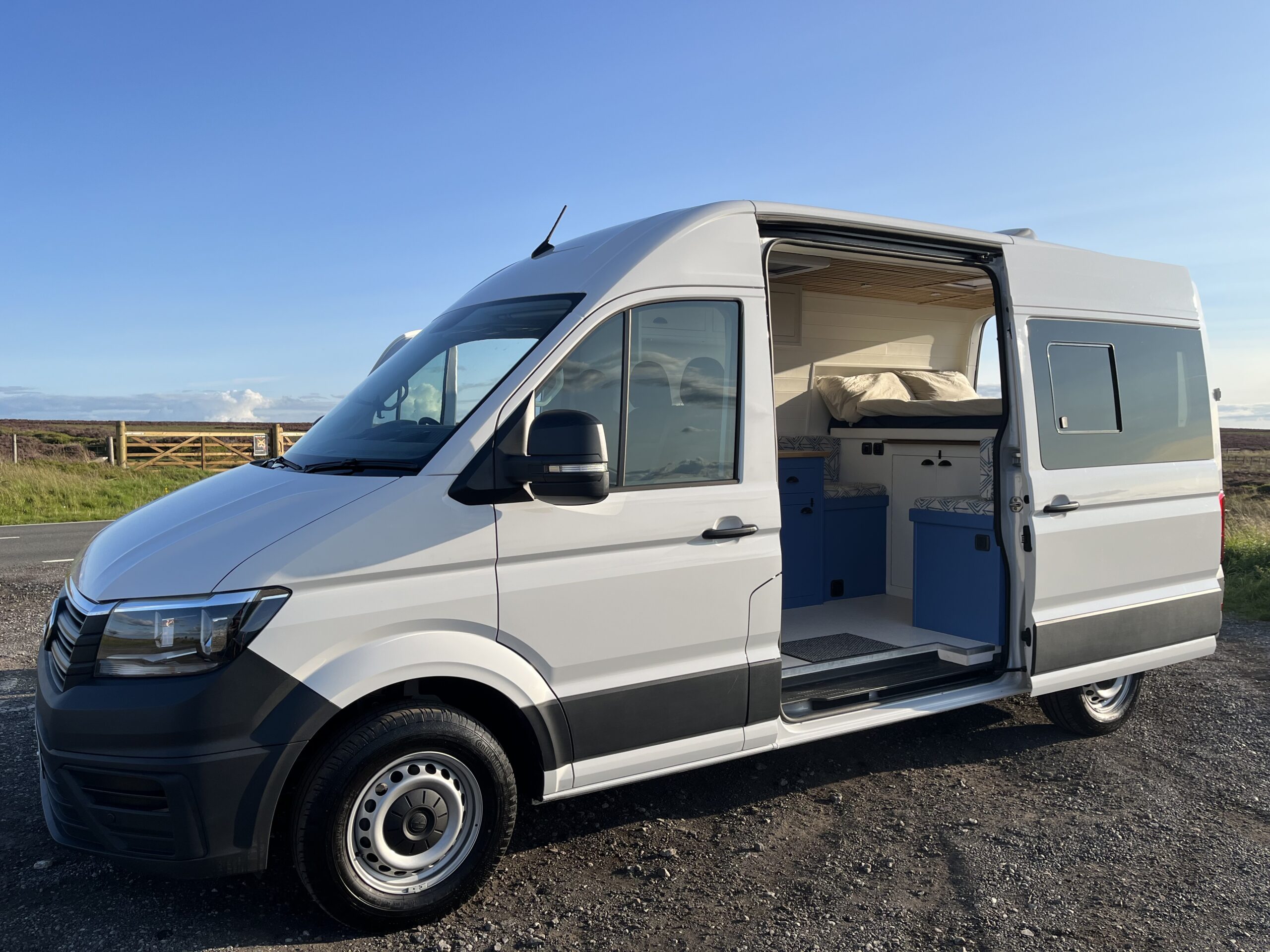 Professionally converted 2022 VW Crafter 9800 miles | Quirky Campers