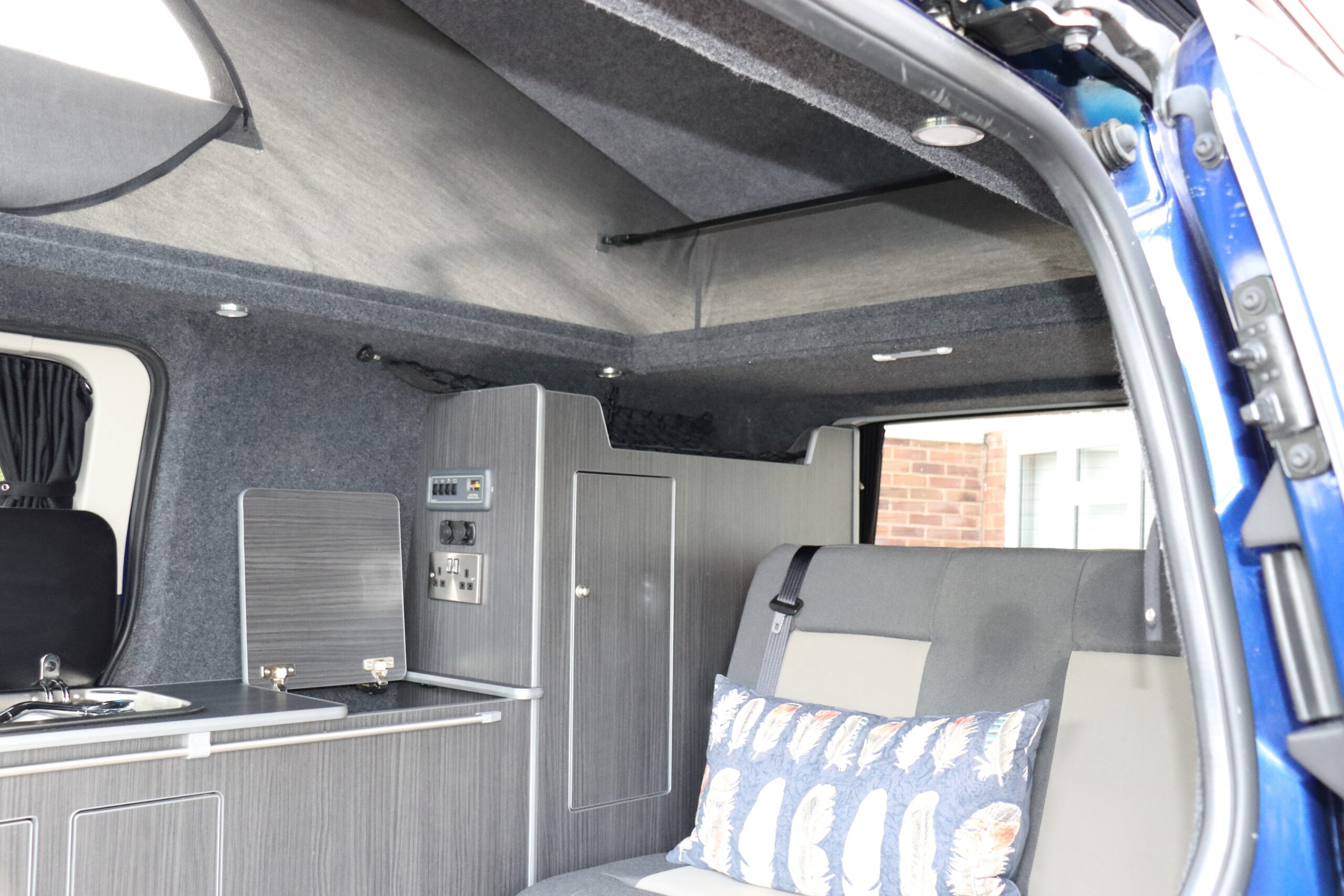 Beautiful Blue Ford Tourneo Titanium Campervan | Quirky Campers