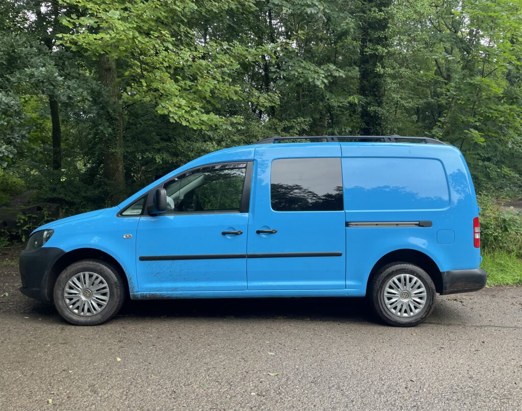 VW Caddy Camper Day Van Low milage New conversion | Quirky Campers