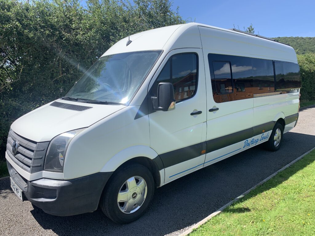 Magazine featured VW Crafter LWB camper | Quirky Campers