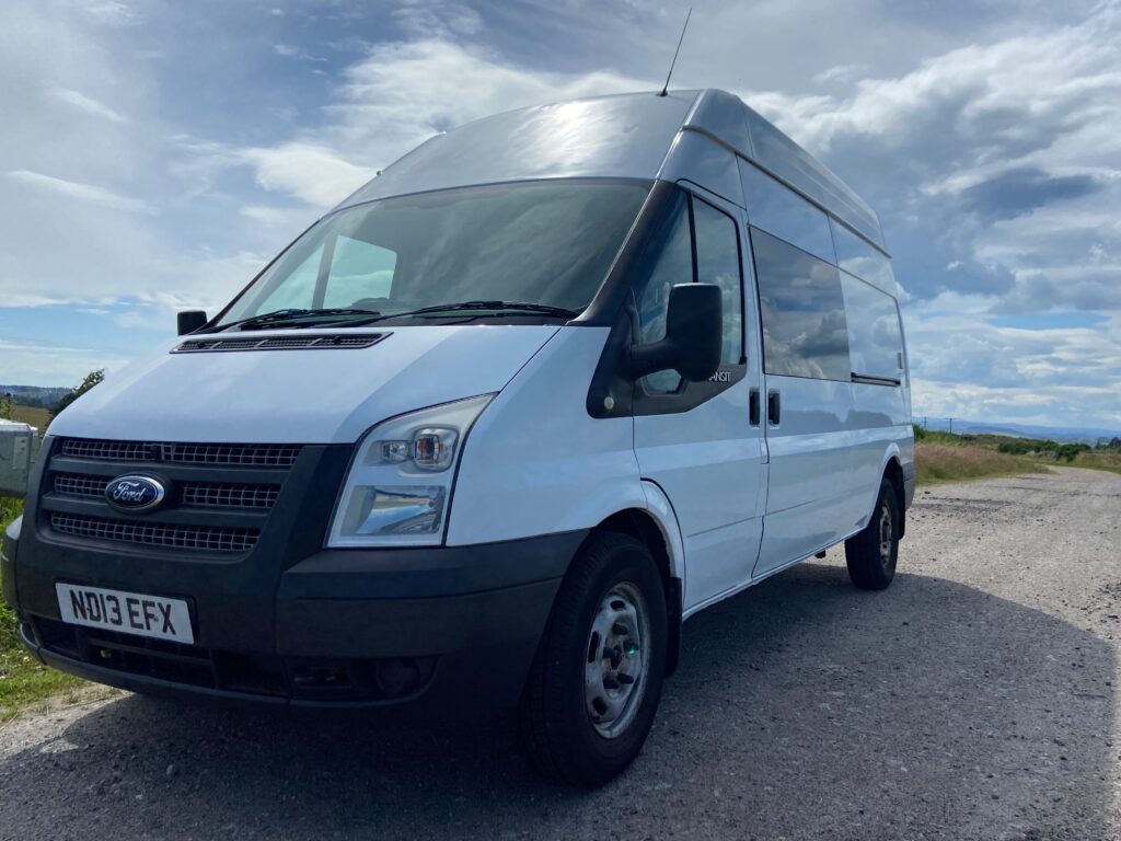 Ford Transit Campervan - Fully Off Grid and Ready for Adventure ...