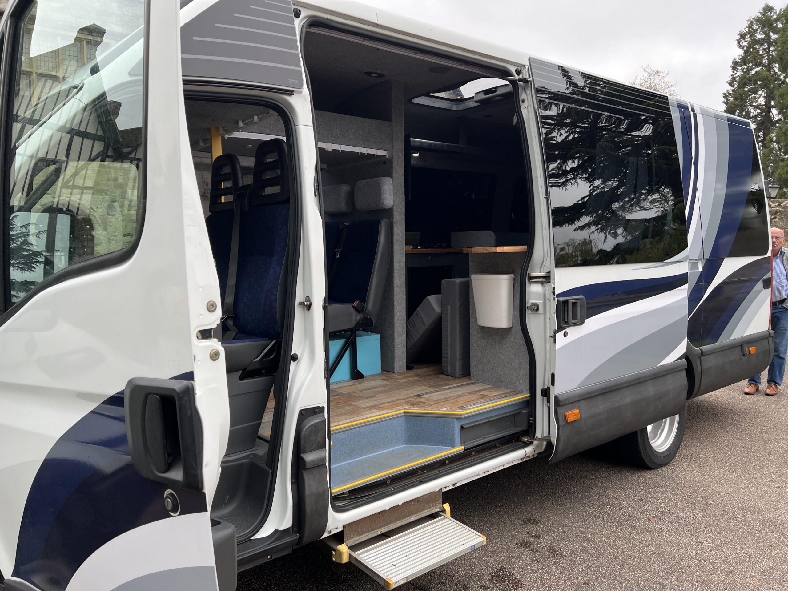 Brand New Conversion Iveco Daily Isis Bus 5 Berth 5 Full Seater Only ...