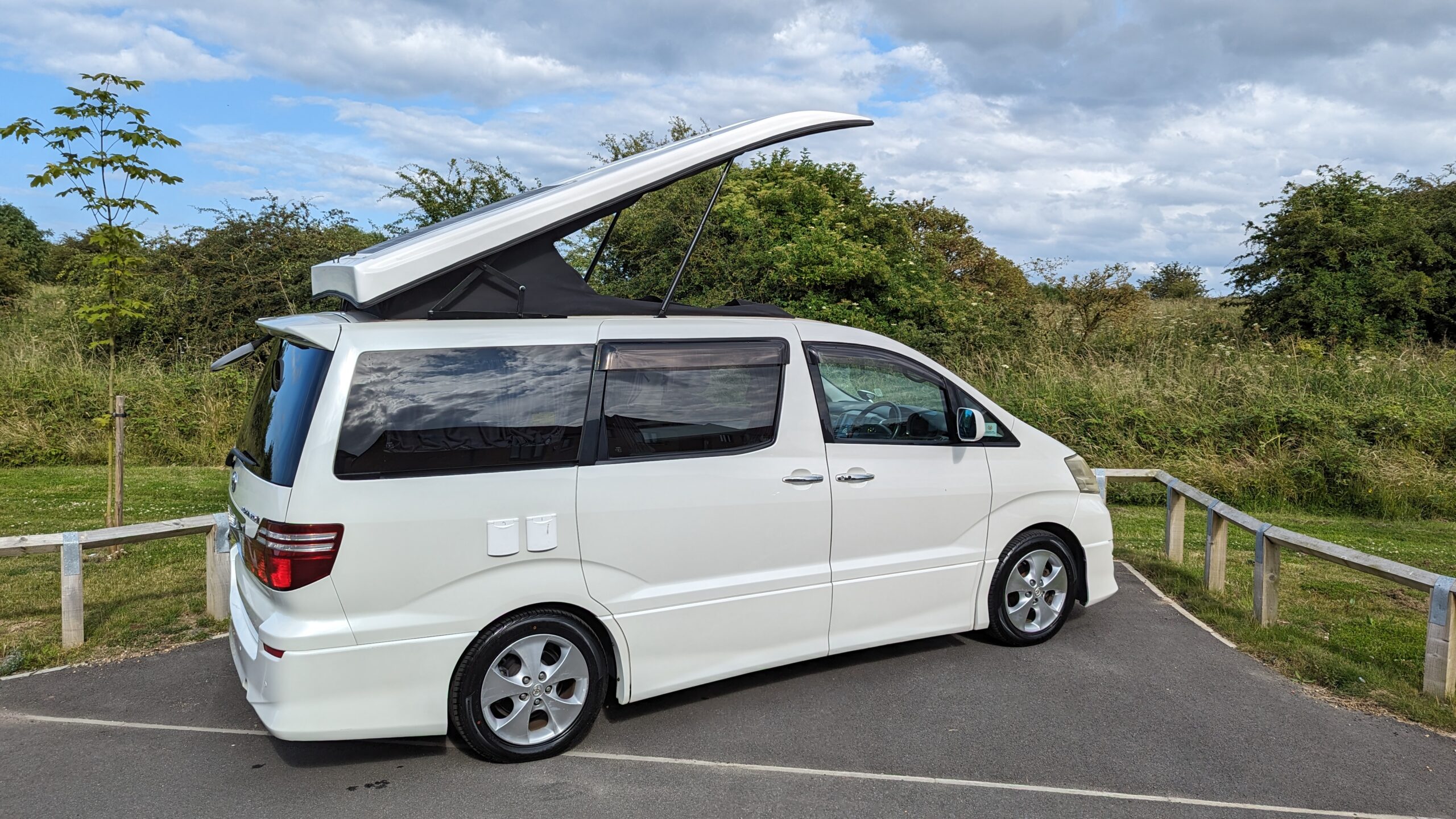Toyota Alphard 2.4 Petrol Campervan Conversion | Quirky Campers