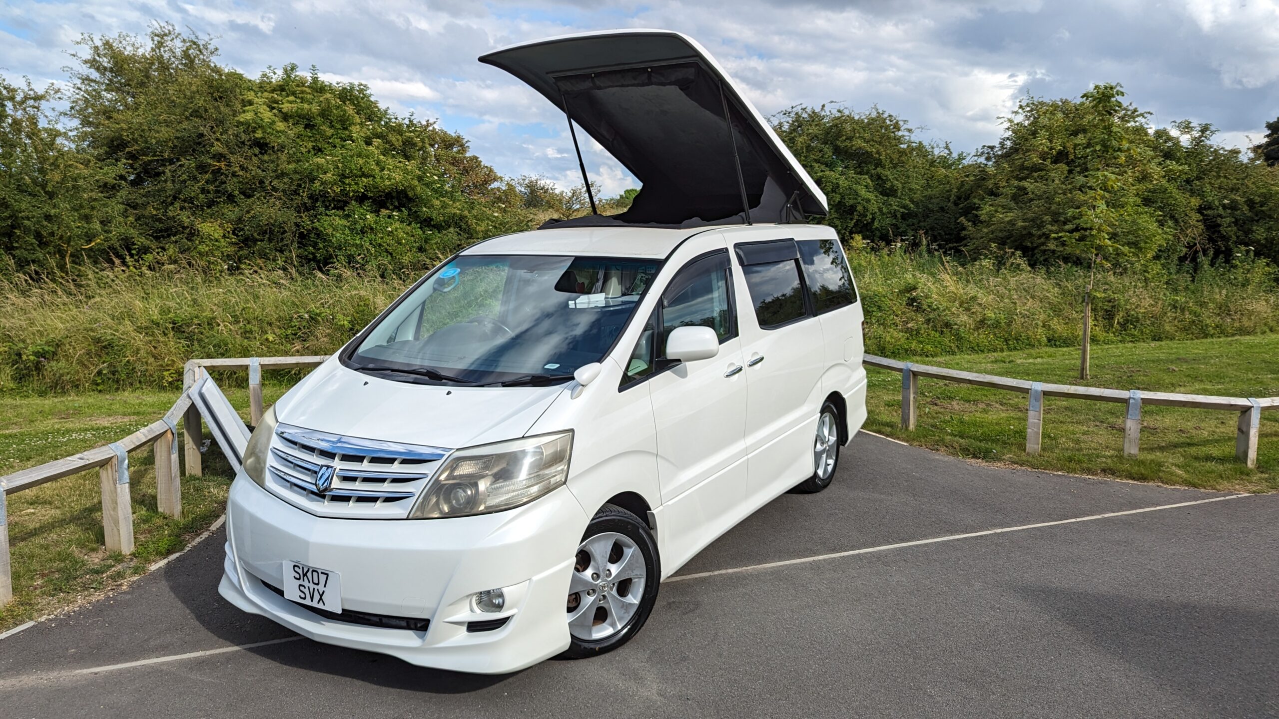 Toyota Alphard 2.4 Petrol Campervan Conversion | Quirky Campers
