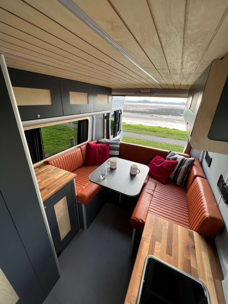 2021 peugeot boxer campervan L2 H2 under 500 miles - Recently converted ...