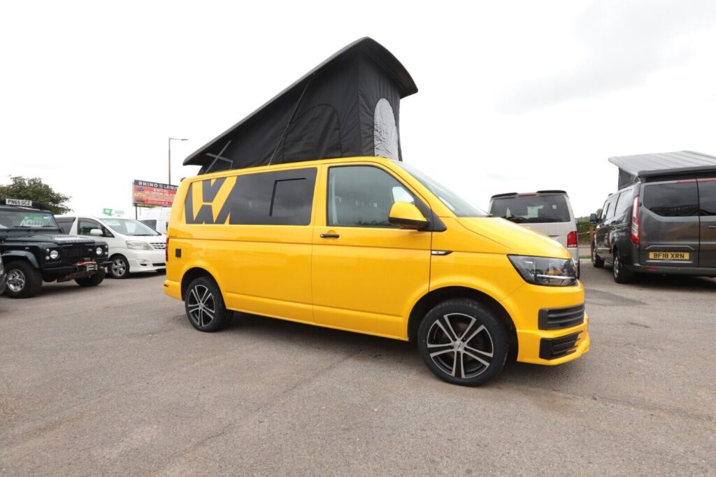 VW Transporter Camper Van Conversion 2 keepers Rock N Roll Bed Pop Top ...