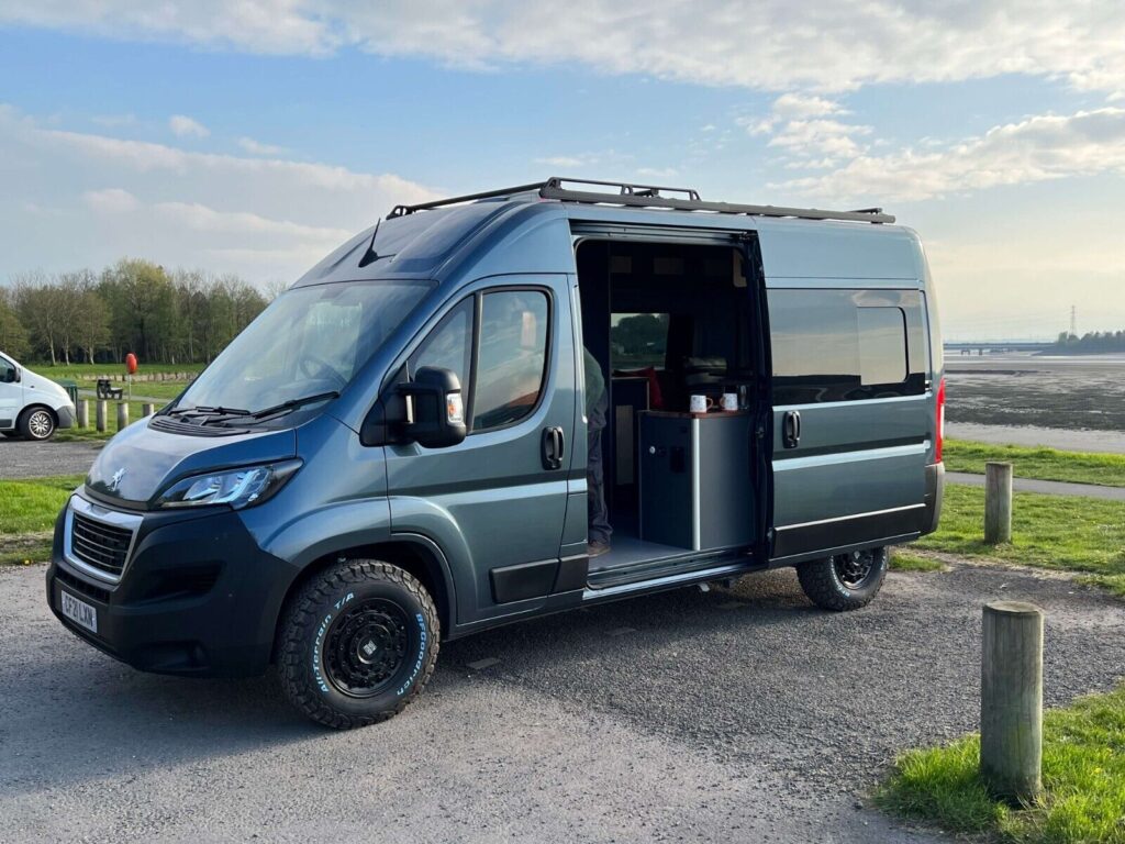 2021 peugeot boxer campervan L2 H2 under 500 miles - Recently converted ...