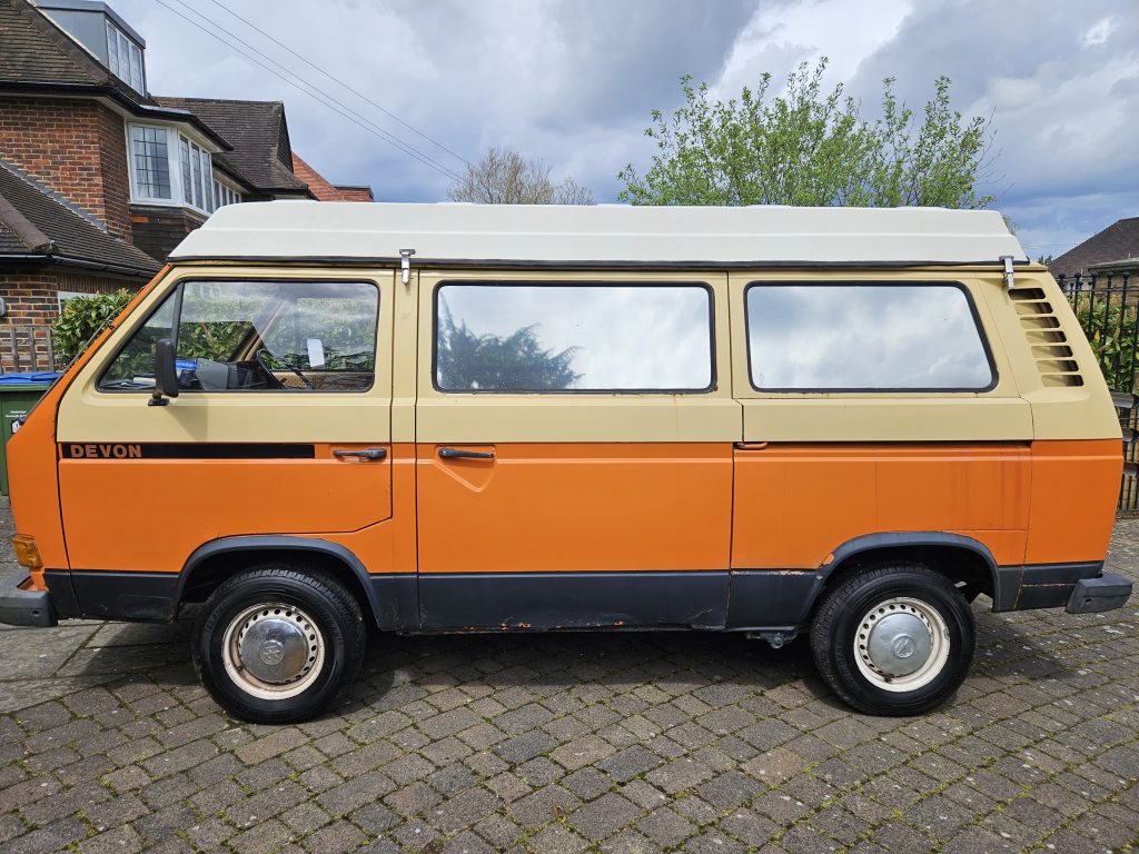 Unique T25 T3 VW Devon Moonraker - Classic Registered | Quirky Campers
