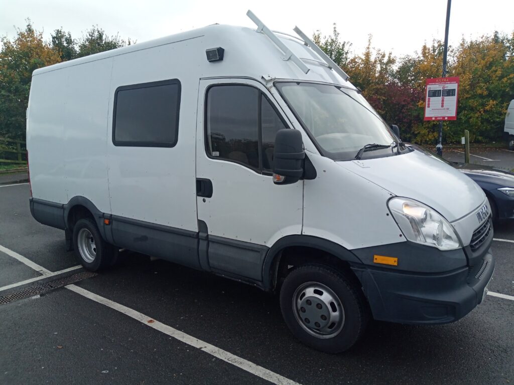 2012 IVECO DAILY EX-POLICE CAMPER CONVERSION | Quirky Campers