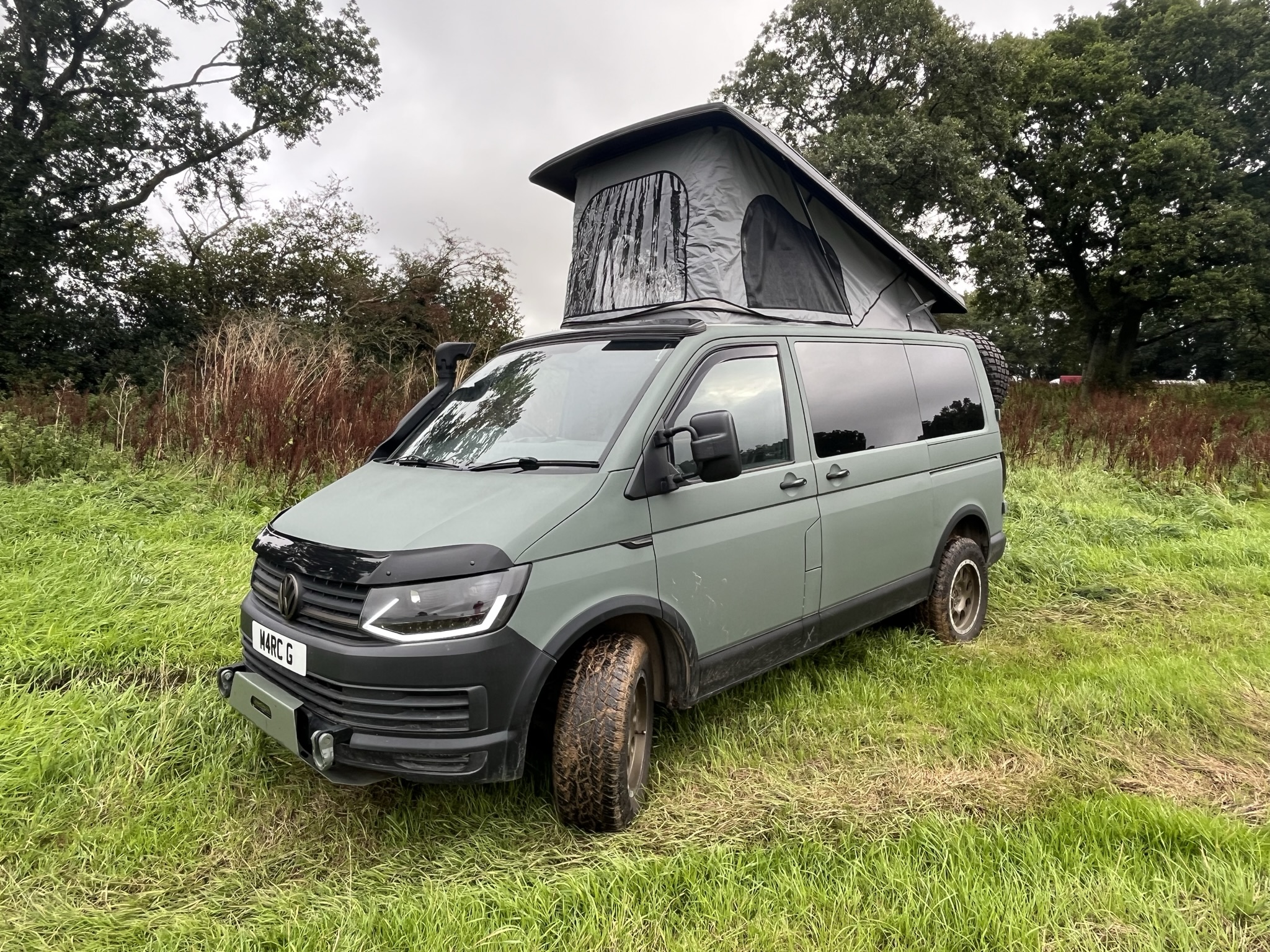 VW Transporter Offroad Super Camper! One off 4x4 Transporter build ...