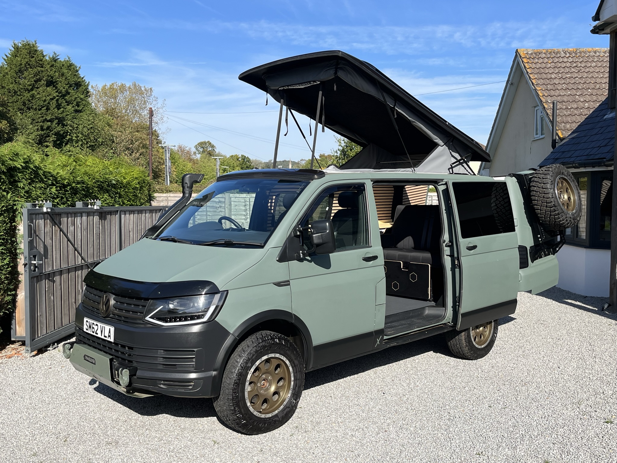 VW Transporter Offroad Super Camper! One off 4x4 Transporter build ...