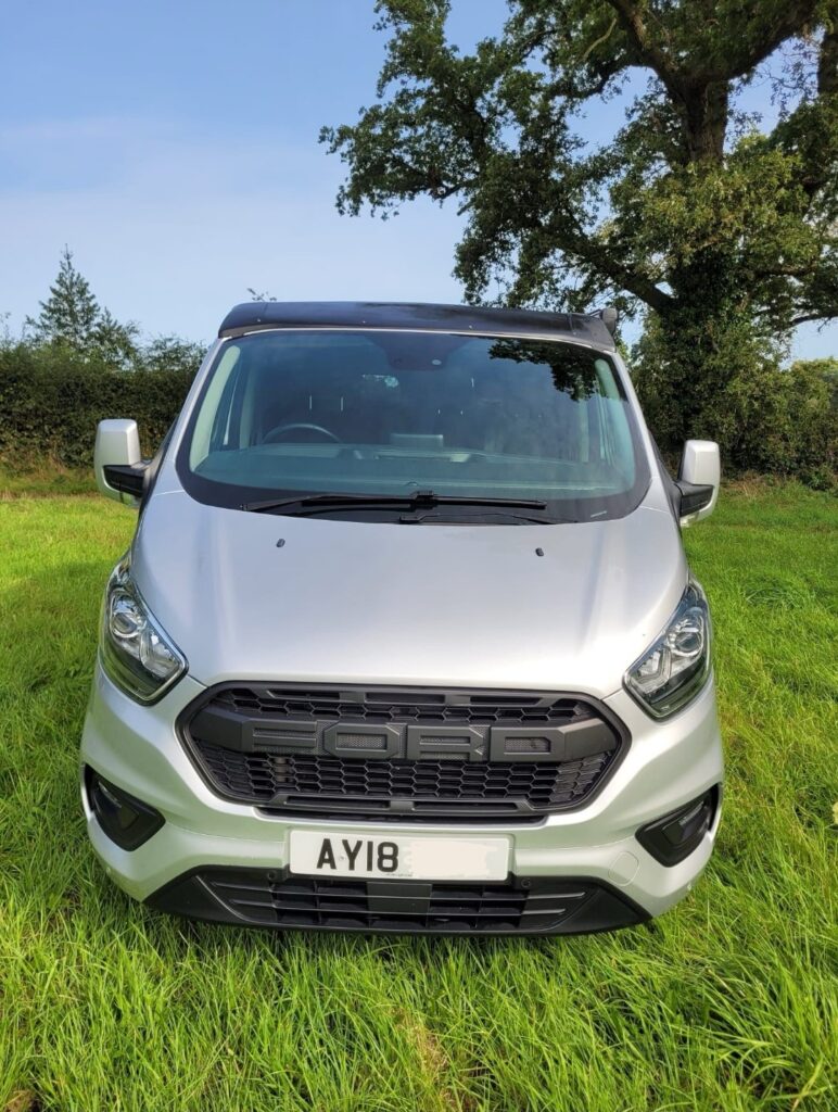 Ford Transit Custom Campervan 2018 (Silver) 1995cc. 129BHP. very low ...