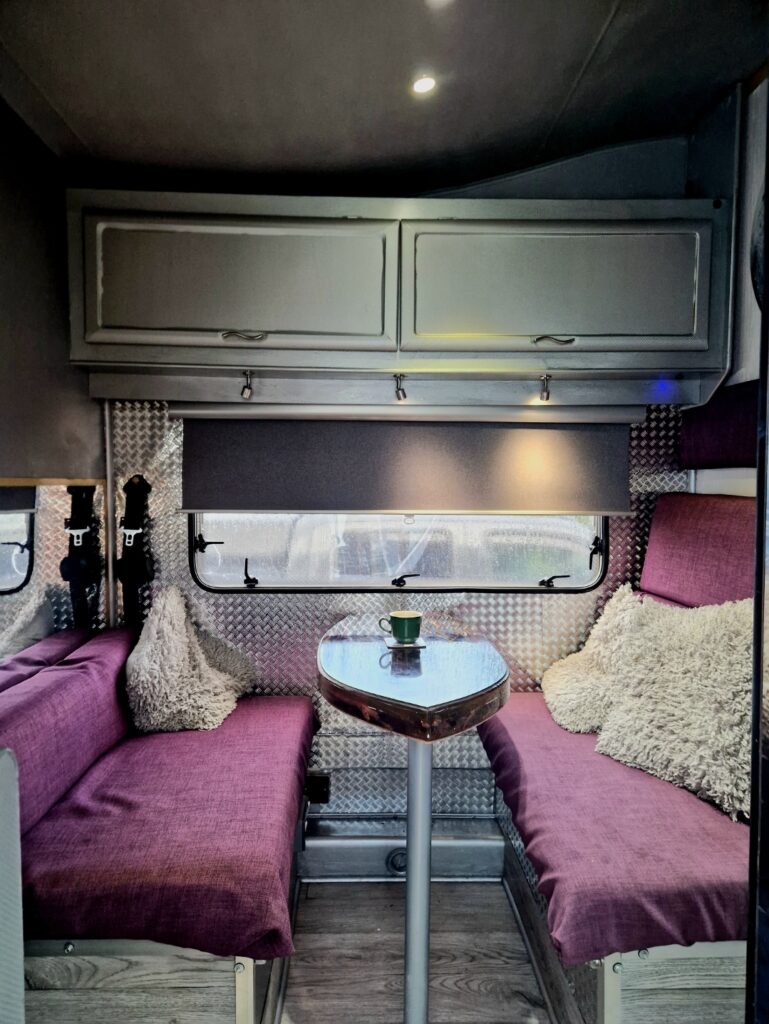 Meet Freddy the Black and Purple Eccentric Motorhome. | Quirky Campers