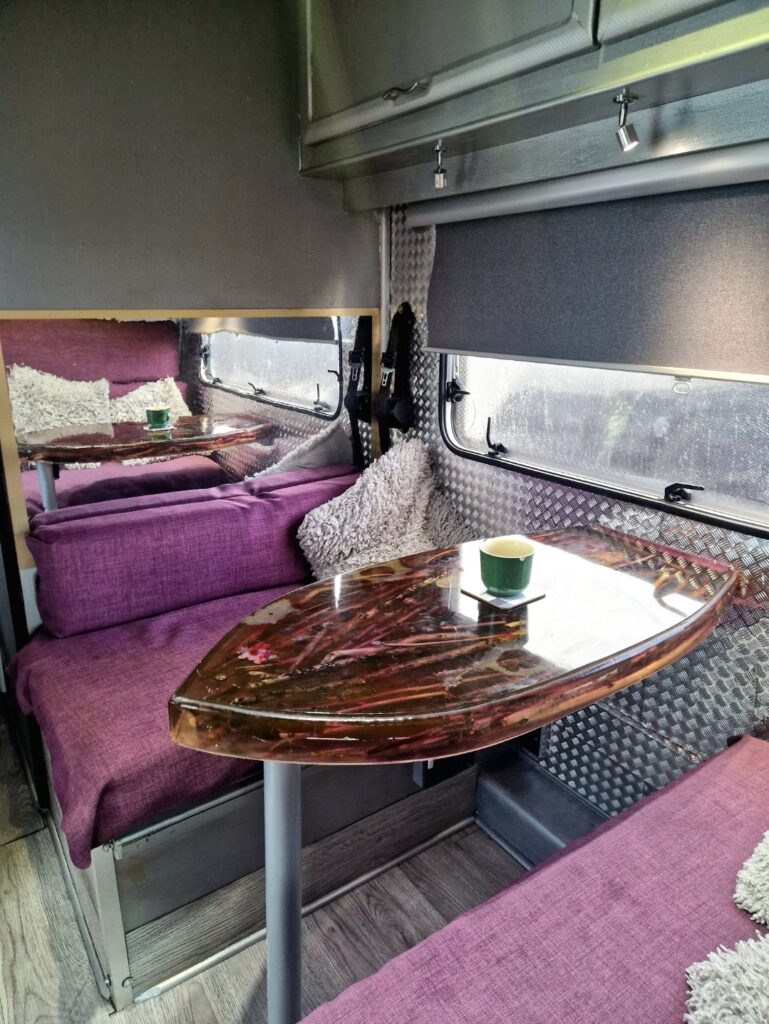 Meet Freddy the Black and Purple Eccentric Motorhome. | Quirky Campers