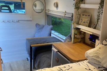 Much loved off-grid Scandi Van needs a new home | Quirky Campers