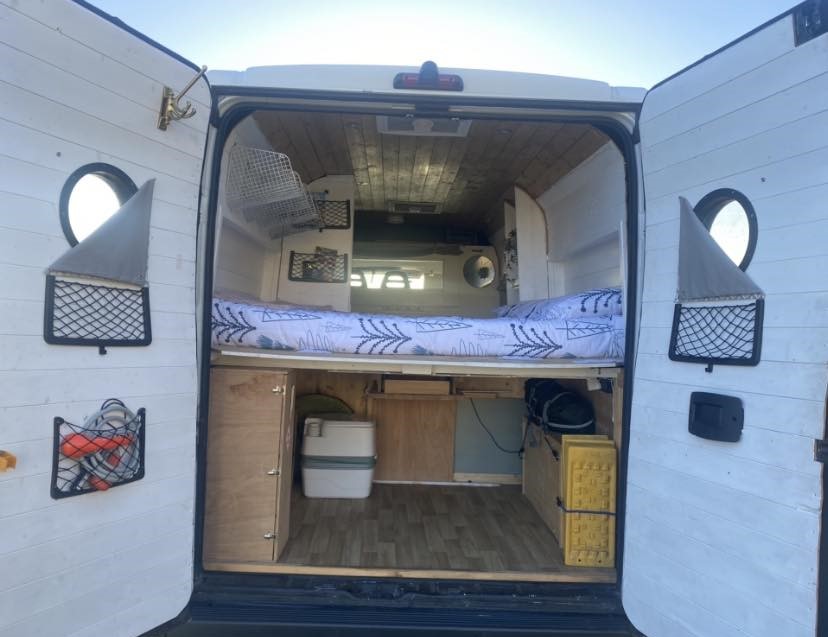 Much loved off-grid Scandi Van needs a new home | Quirky Campers