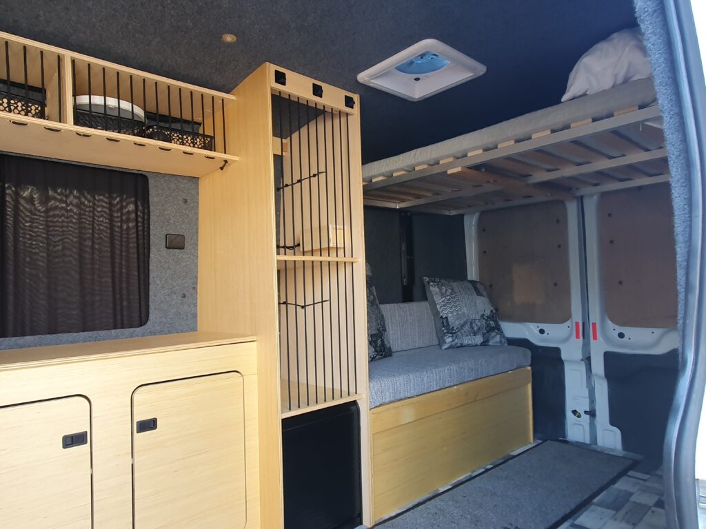 MK8 Transit 4/5 Berth Campervan / Racevan | Quirky Campers