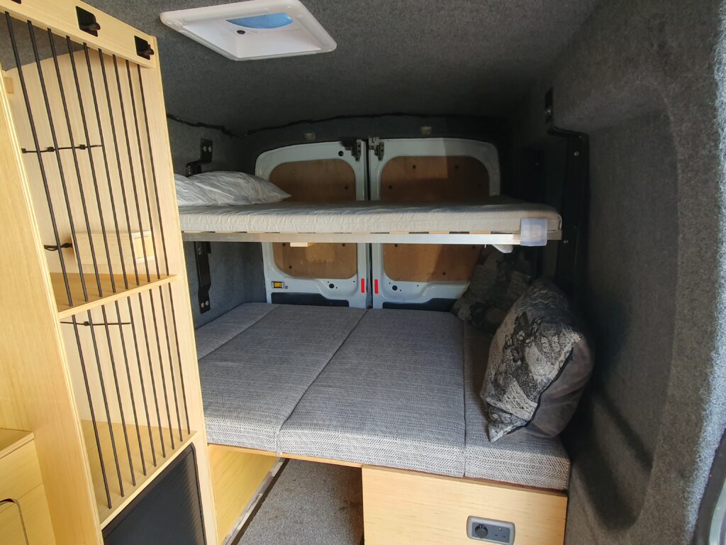 MK8 Transit 4/5 Berth Campervan / Racevan | Quirky Campers