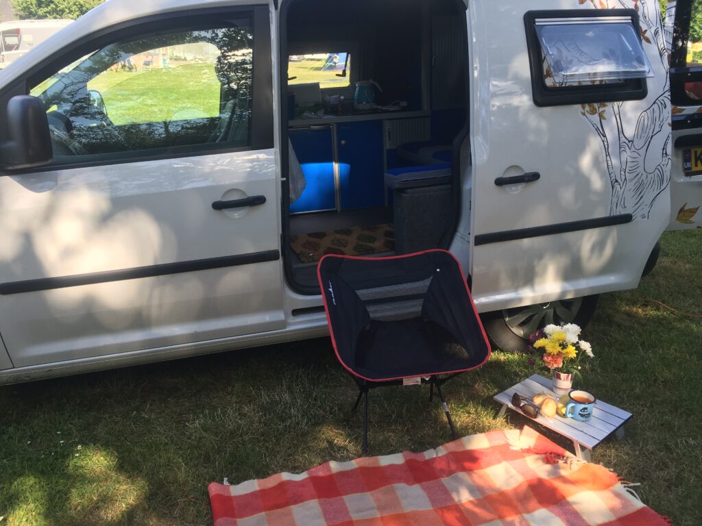 Dolly the Caddy Camper is for sale, a superb mini camper, kitted out ...