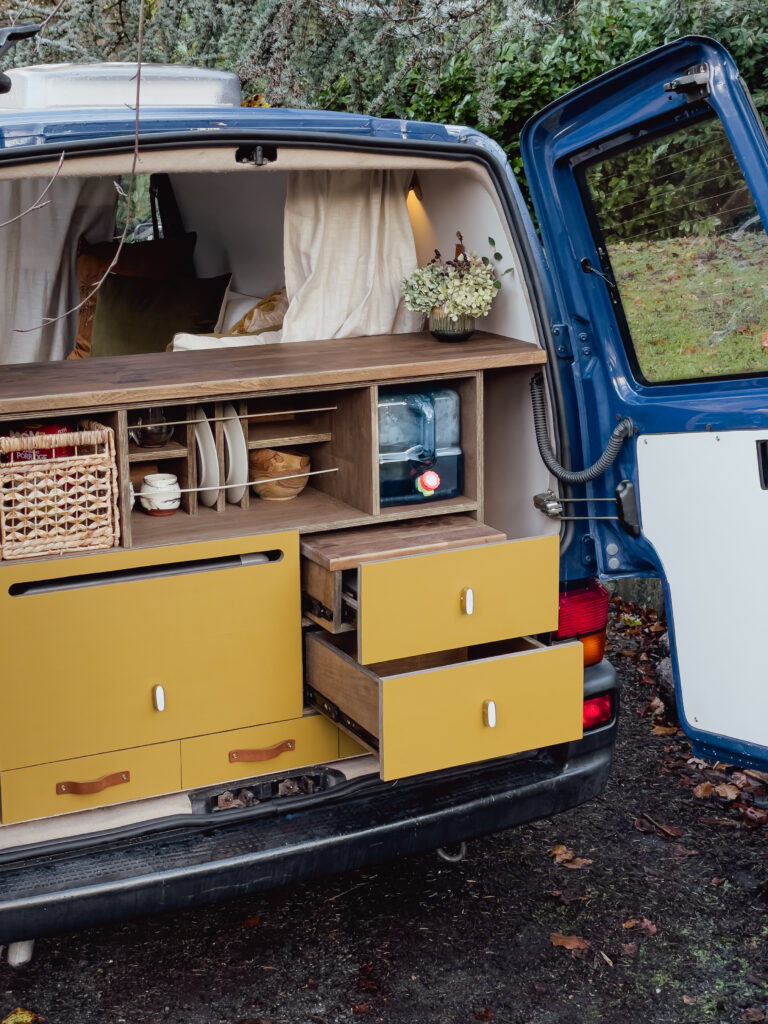 BLU - beautiful bespoke VW T4 | Quirky Campers