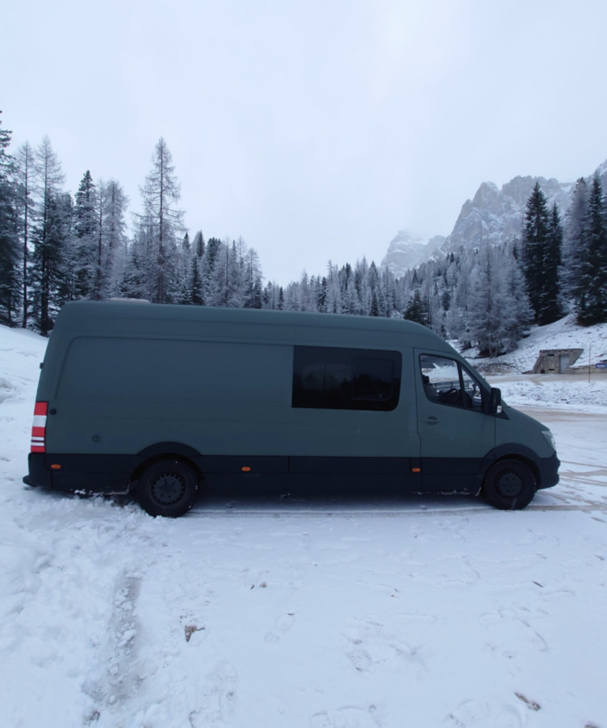 Big Green Off Grid Machine | Quirky Campers