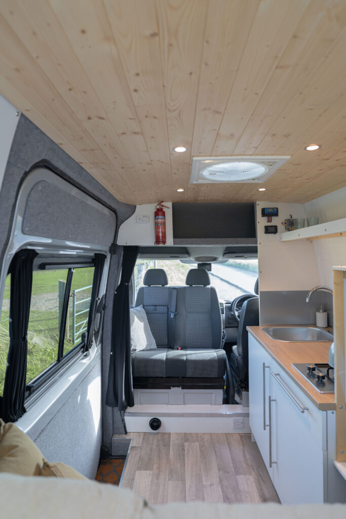 NEWLY CONVERTED MWB SPRINTER VAN - A/C, FSH, OFF-GRID Beautiful ...