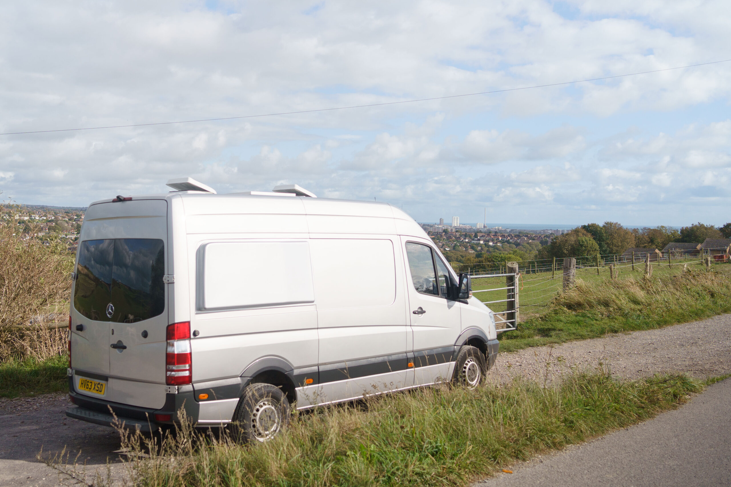 NEWLY CONVERTED MWB SPRINTER VAN - A/C, FSH, OFF-GRID Beautiful ...