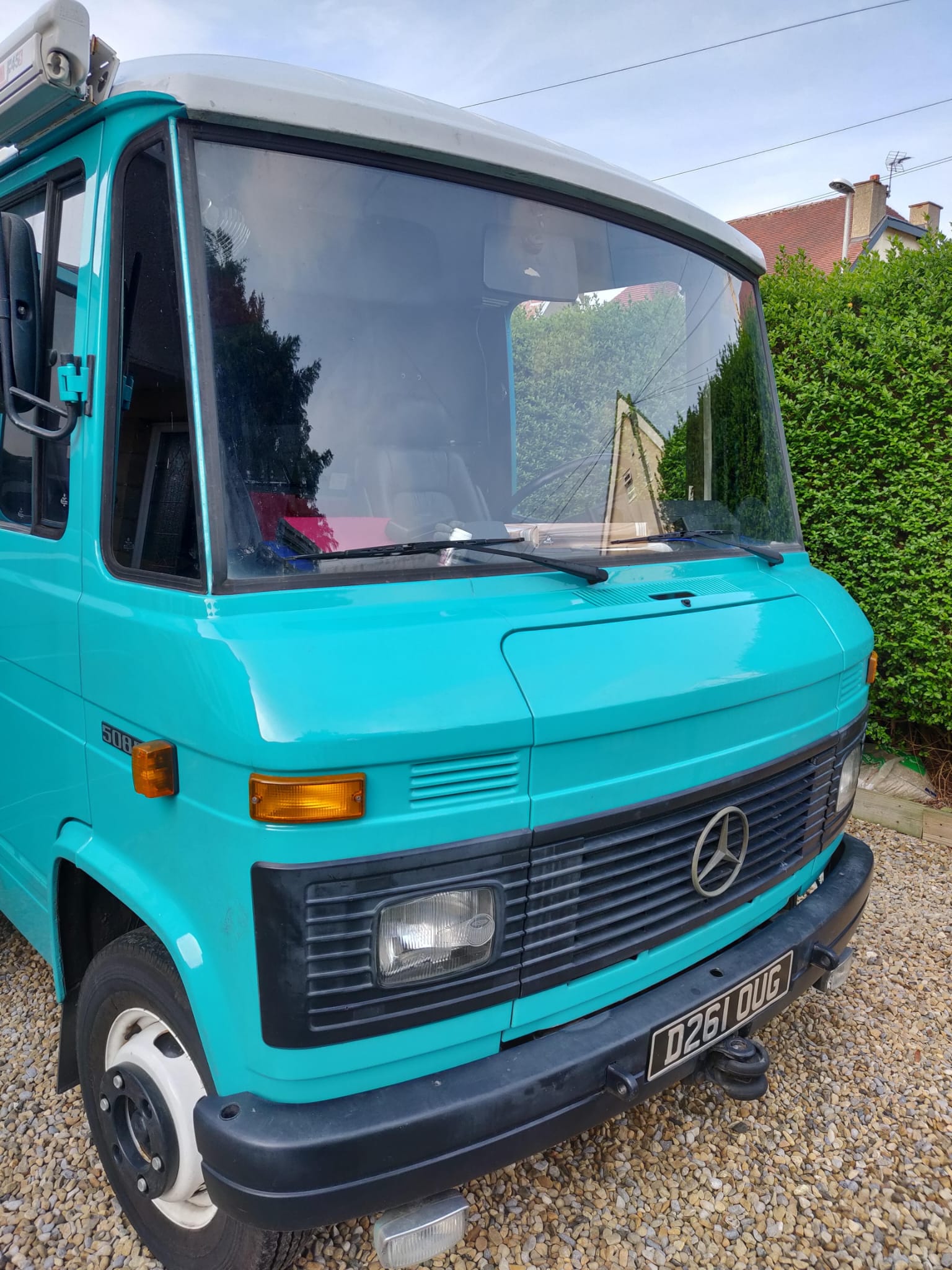 Mercedes 508D - Immaculate paint - 15000 miles from new - | Quirky Campers