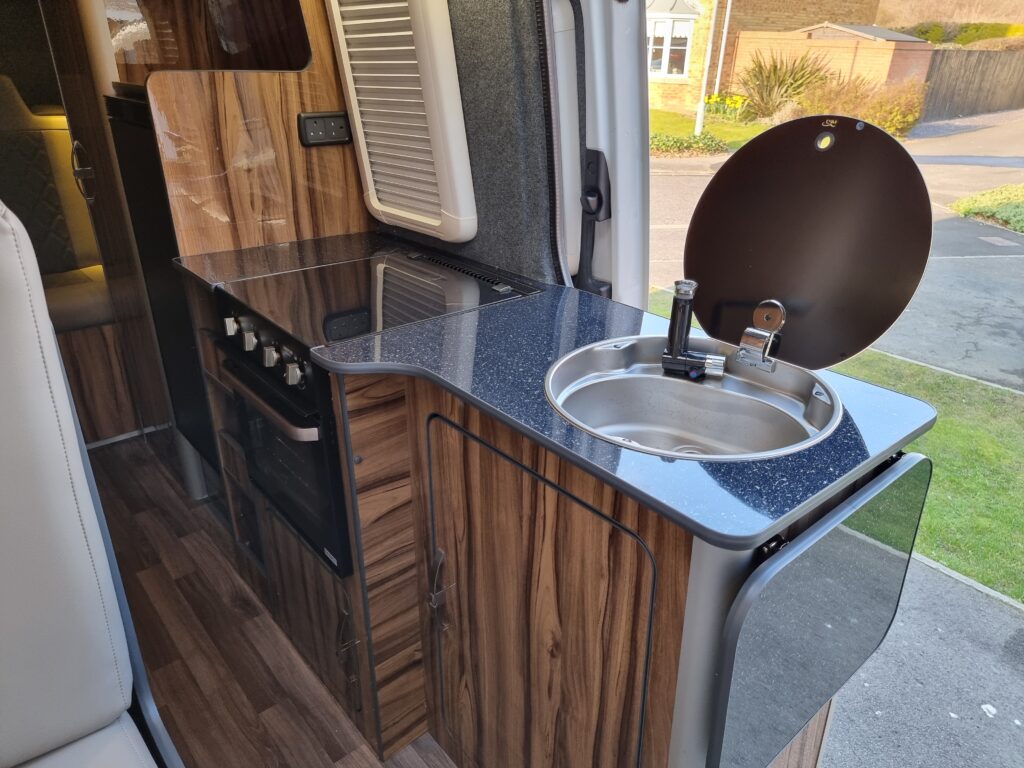 VW Crafter With Rear slide out | Quirky Campers