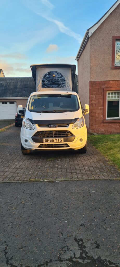 Long wheel base transit custom camper | Quirky Campers