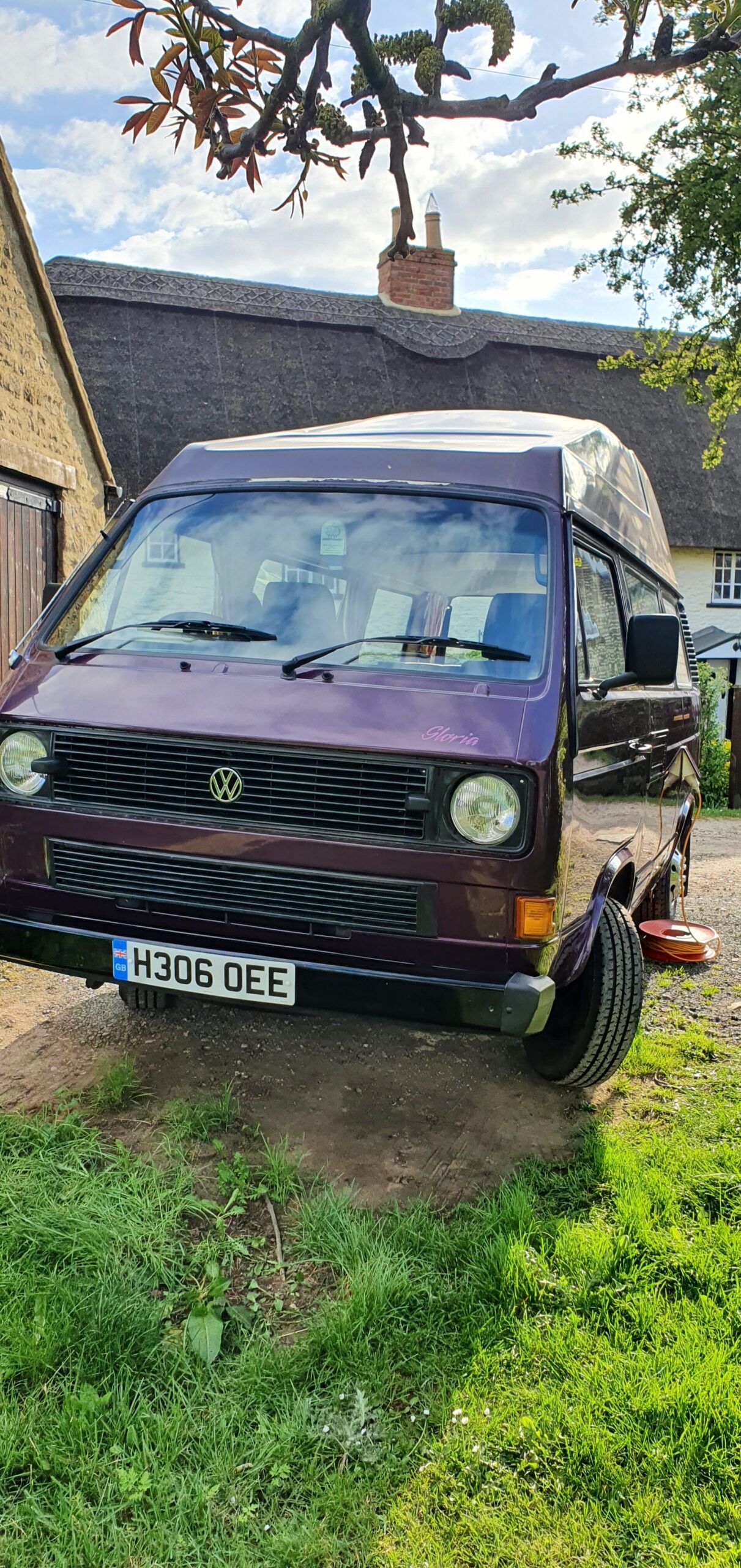 Gloria aka Purple Rain is a unique VW High Top T25 Transporter 1990 ...