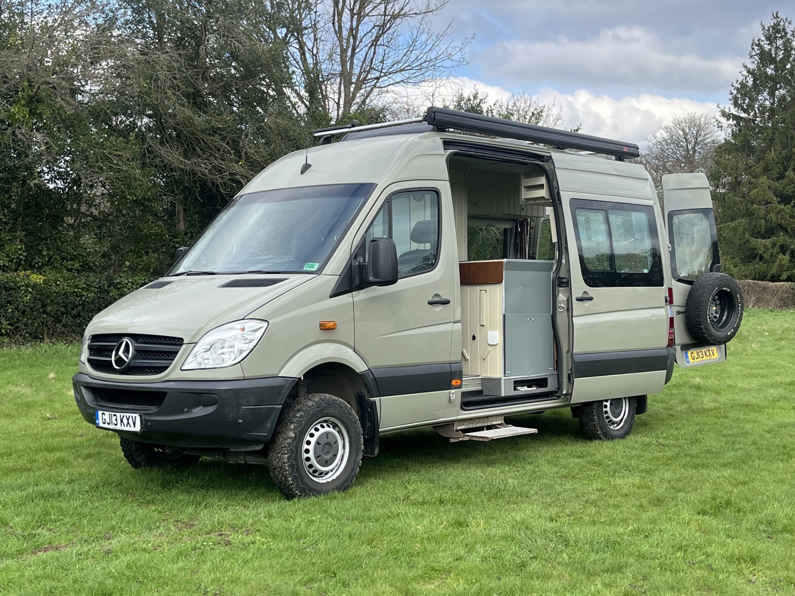 4x4 Mercedes Sprinter Off Grid Camper | Quirky Campers