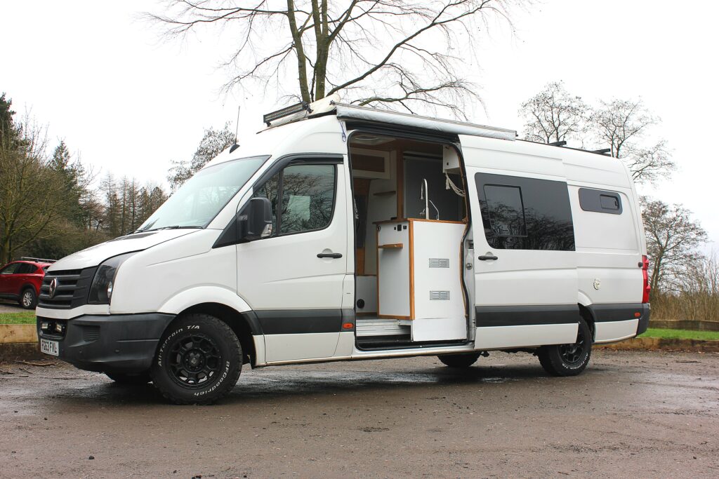 OFF GRID LWB VW CRAFTER HOME ON WHEELS | Quirky Campers