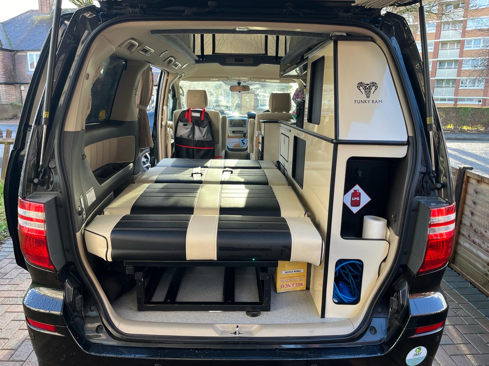 Beautiful New Funky Ram conversion on a Toyota Alphard, 2006. | Quirky ...